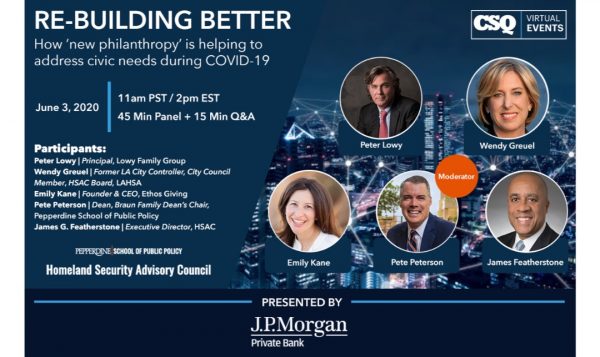 Virtual Event | CSQ Speaker Series: Re-building Better [Watch Now ...